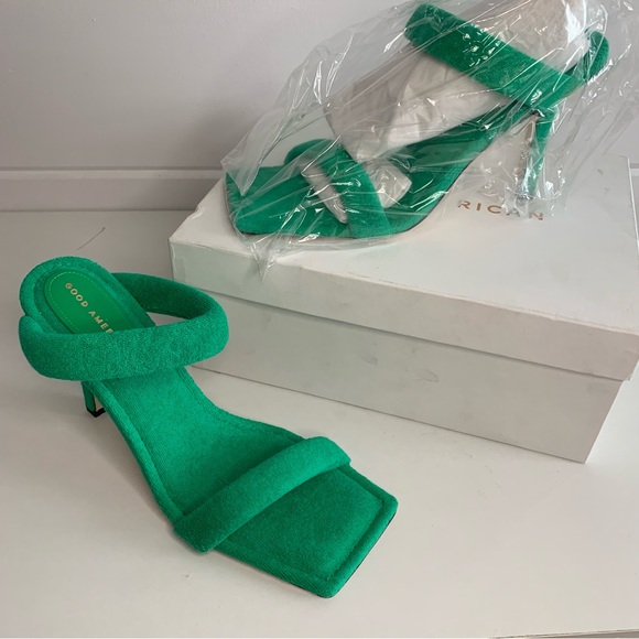 Good American | Shoes | Good American Terry Slip Heel | Poshmark